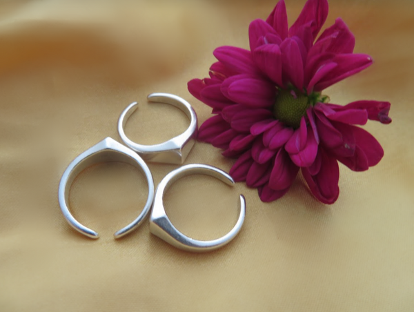 Silver Sharp Ring - Valeri Christina